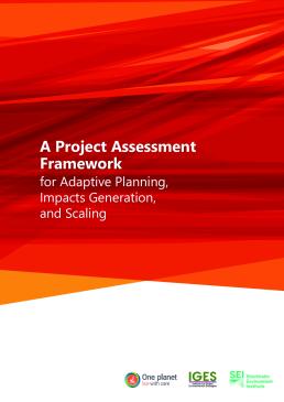 A Project Assessment Framework for Adaptive Planning, Impacts Generation, and Scaling