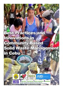 Best Practices and Innovations in Community-Based Solid Waste ...