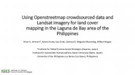 Using OpenStreetMap (OSM) data and Landsat imagery for land cover mapping